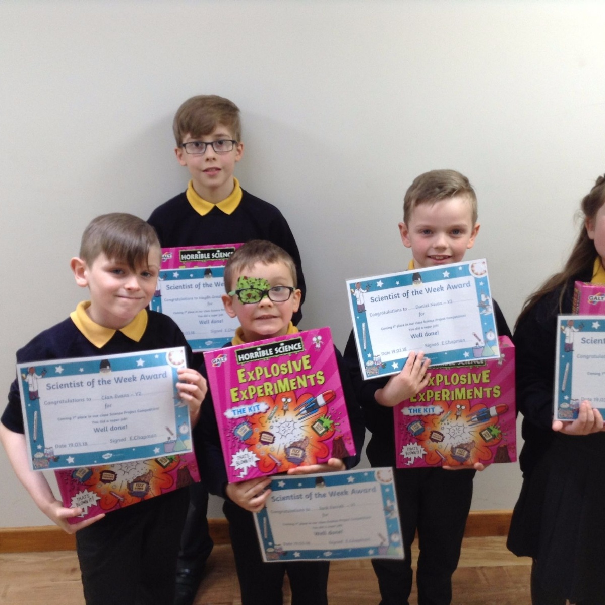 Holy Name Catholic Primary School - Science Project Winners!